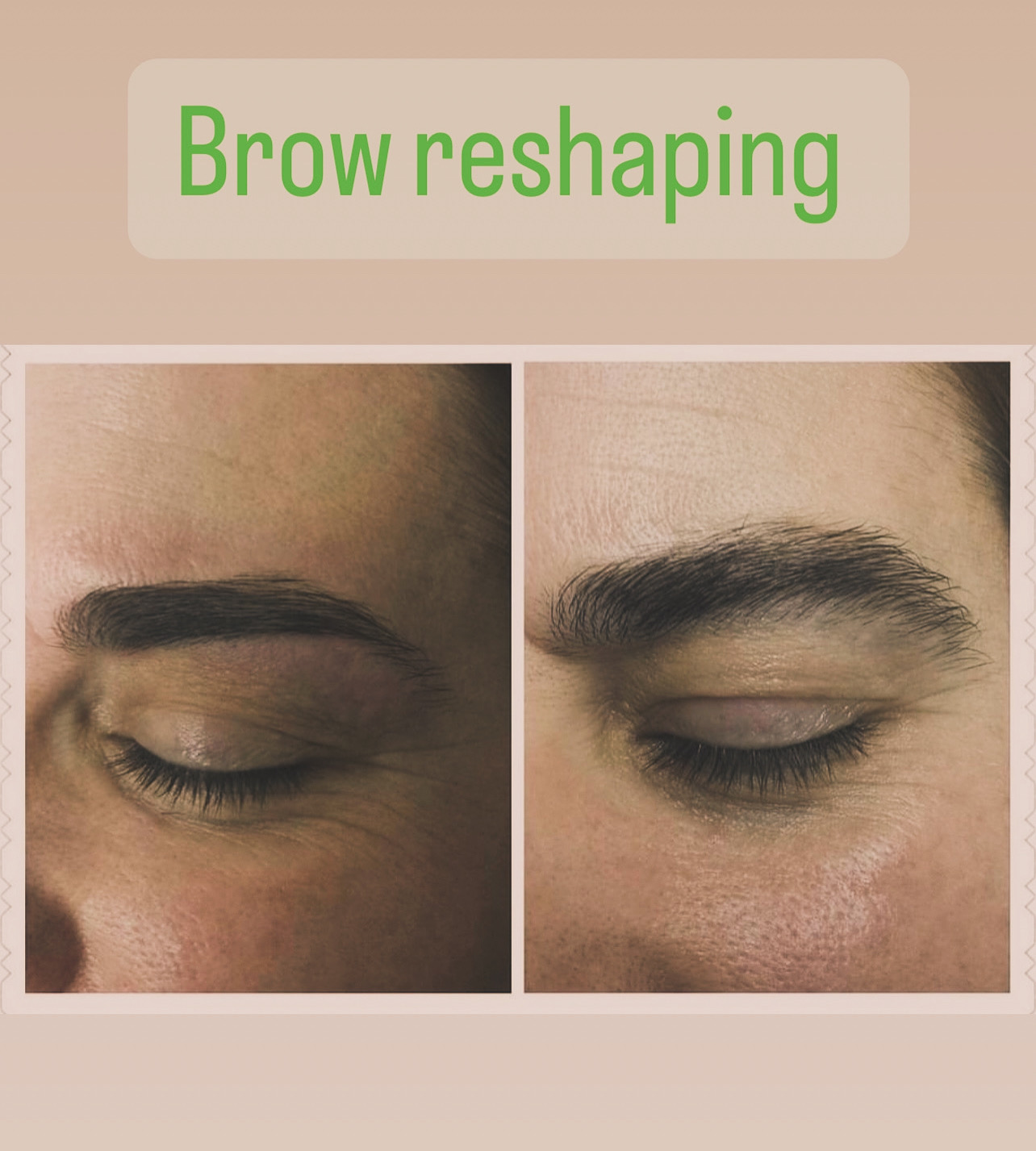 Brow Reshaping | Smooth Reflections Skincare and Waxing Studio